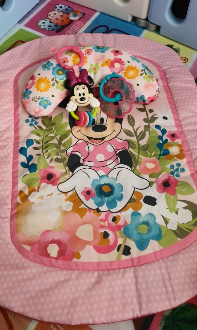 Minnie Mouse Tummy Time Prop Mat, Babies & Kids, Infant Playtime on ...