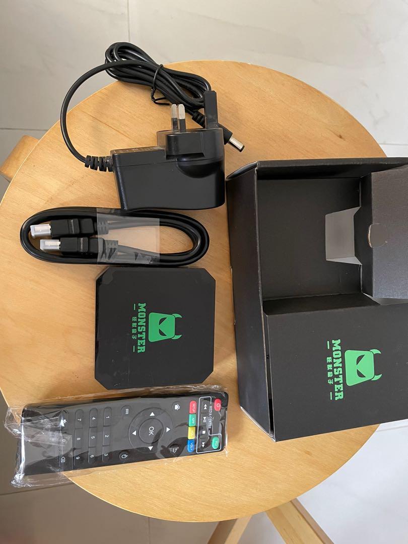Monster TV box 電視盒子, 家庭電器, 電視 & 其他娛樂, 電視 - Carousell