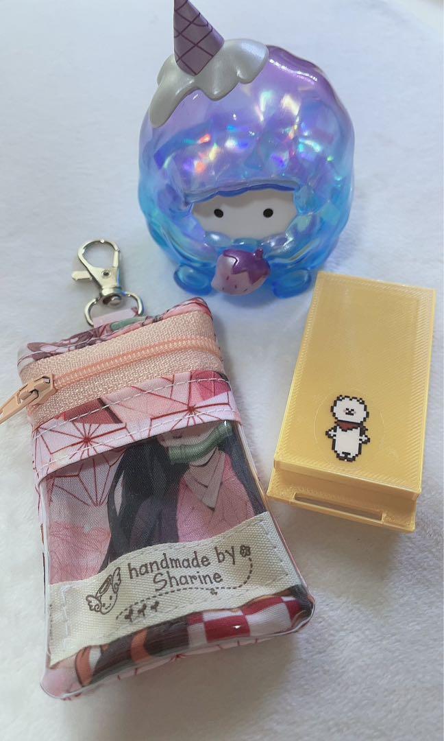 Nezuko demon slayer trace together token cover pouch holder, Everything ...