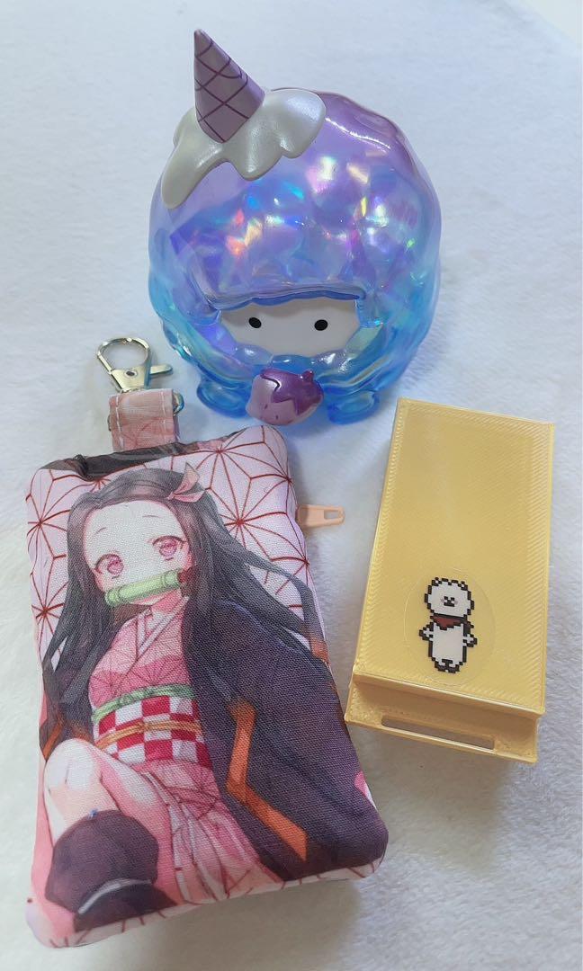 Nezuko demon slayer trace together token cover pouch holder, Everything ...