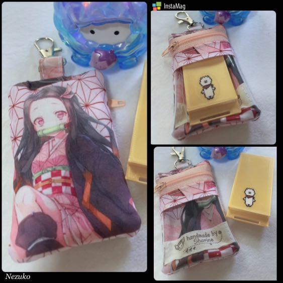 Nezuko demon slayer trace together token cover pouch holder, Everything ...