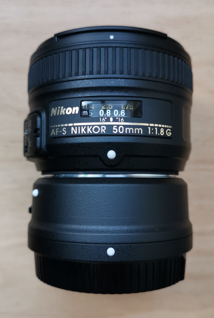 Nikon 50mm f1.8G with FTZ bundle, Photography, Lens & Kits on Carousell