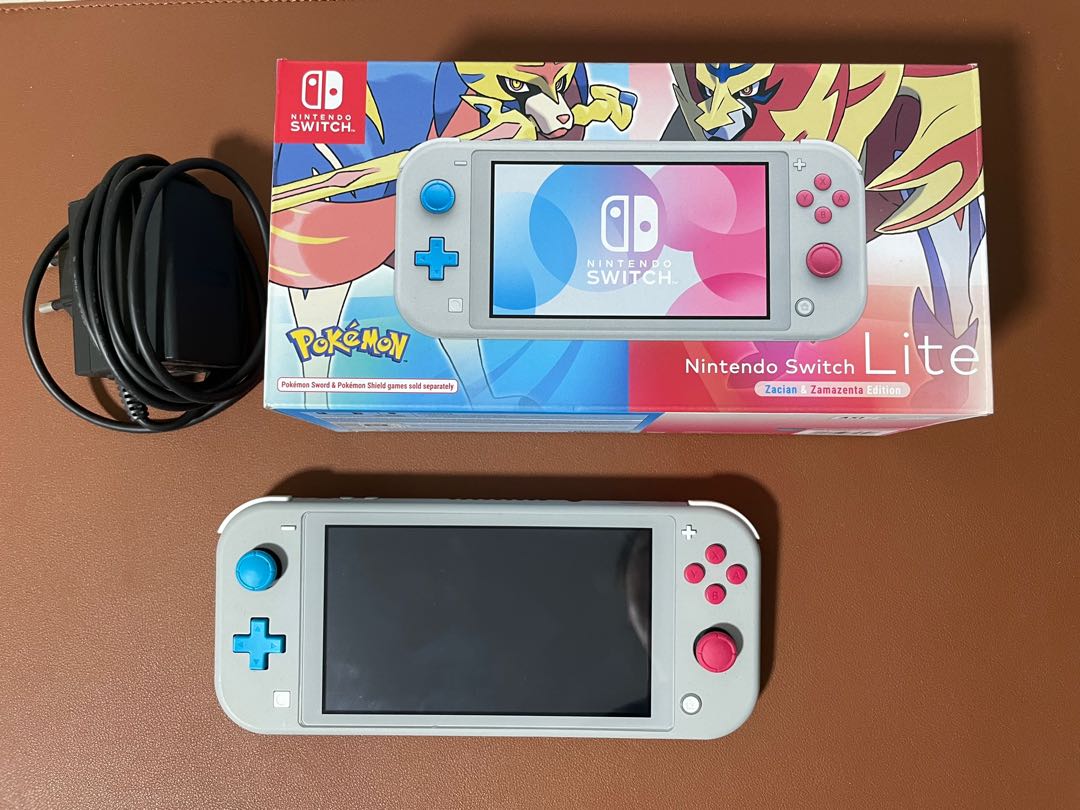 Nintendo Switch Lite Limited Edition Sword and Shield ver, Video Gaming ...