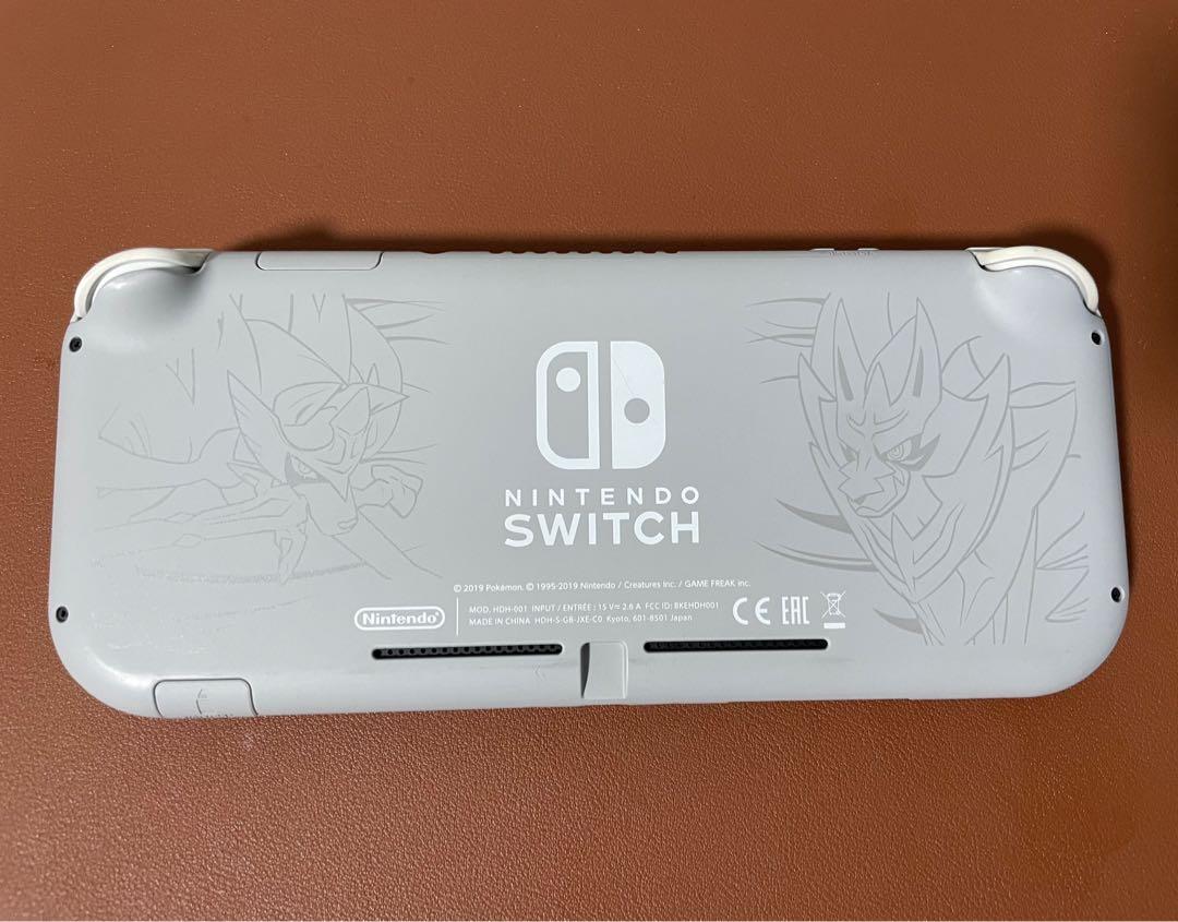 Nintendo Switch Lite Limited Edition Sword and Shield ver, Video Gaming ...