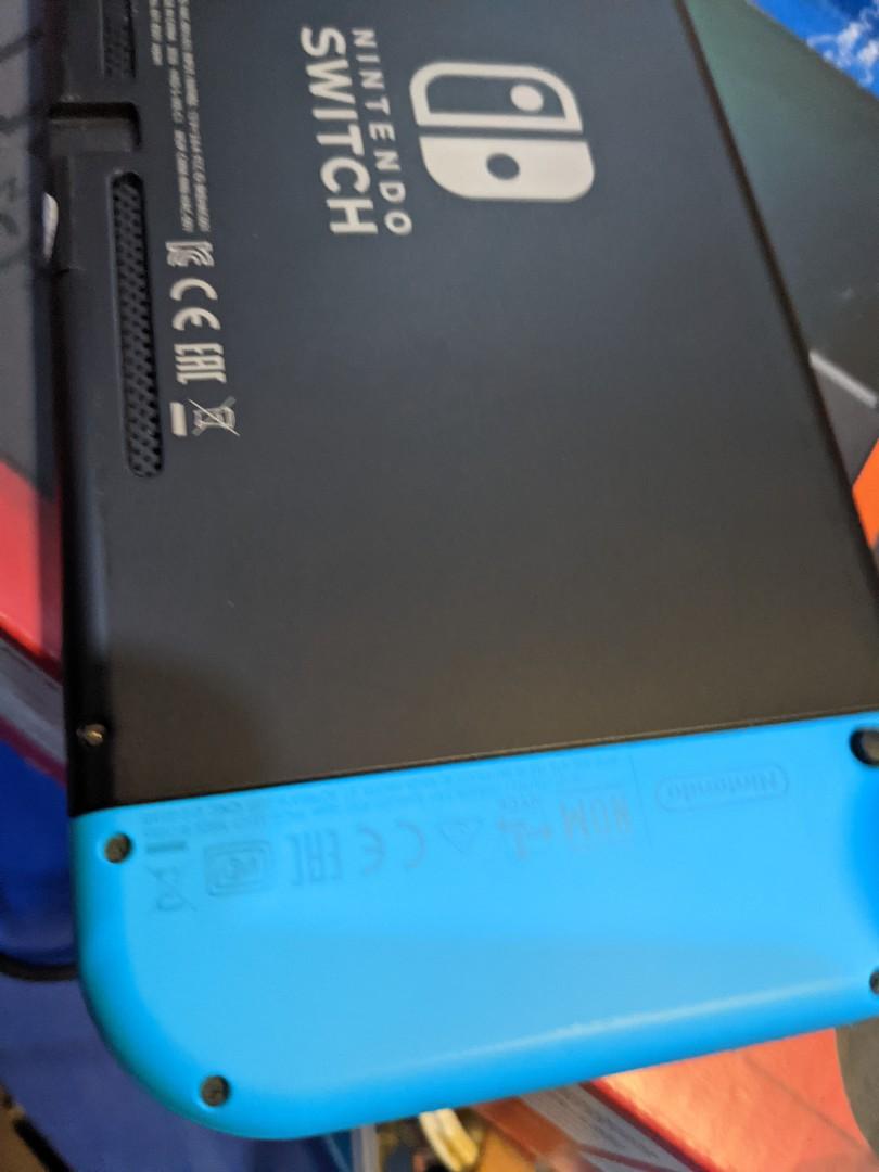 (jailbroken)Nintendo switch V2 with modchip, Video Gaming, Video Game ...