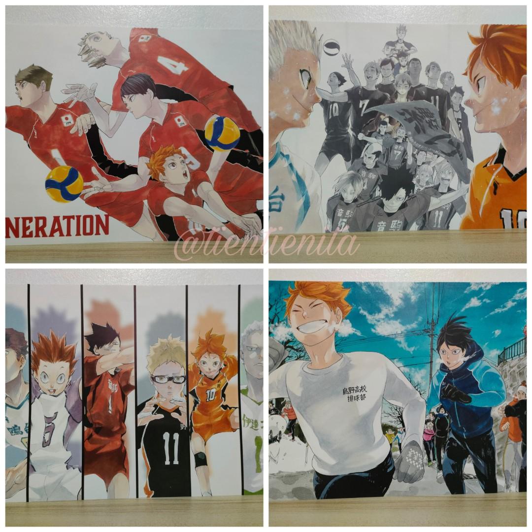 Official Haikyuu 2021 Calendar poster SET, Hobbies & Toys, Memorabilia ...