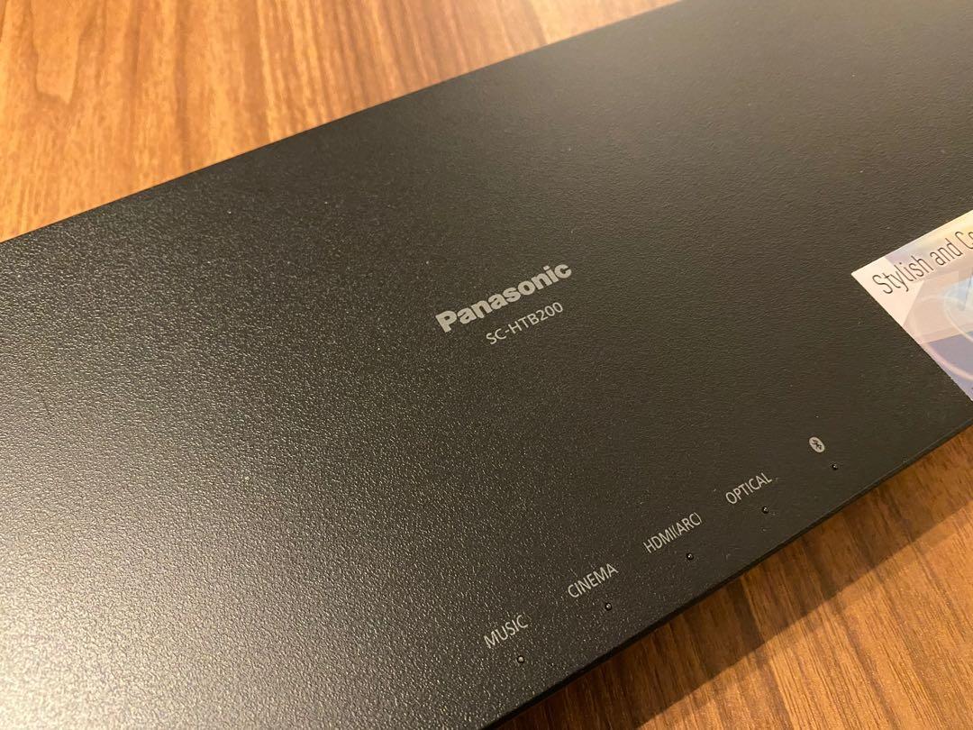 Panasonic Sound Bar SC-HTB200 藍芽喇叭, 音響器材, Soundbar、揚聲器、藍牙喇叭、耳擴 - Carousell
