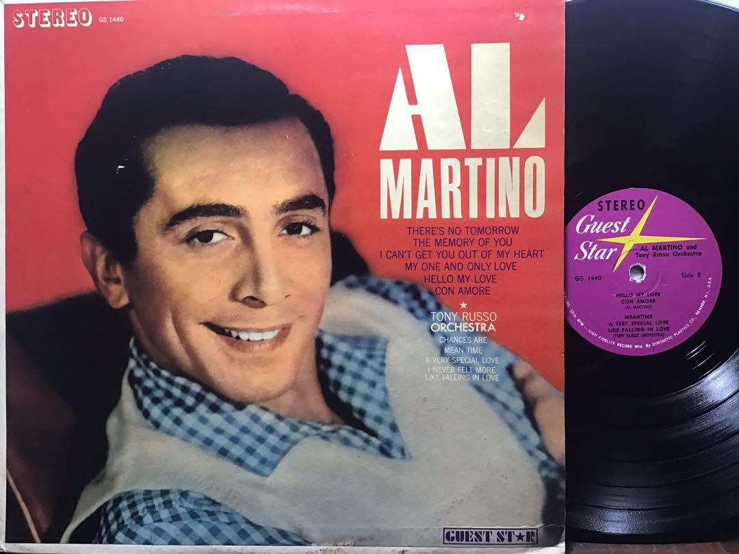 LP Al Martino and Tony Russo Orchestra OOP USA VINTAGE VINYL LP RECORD ...