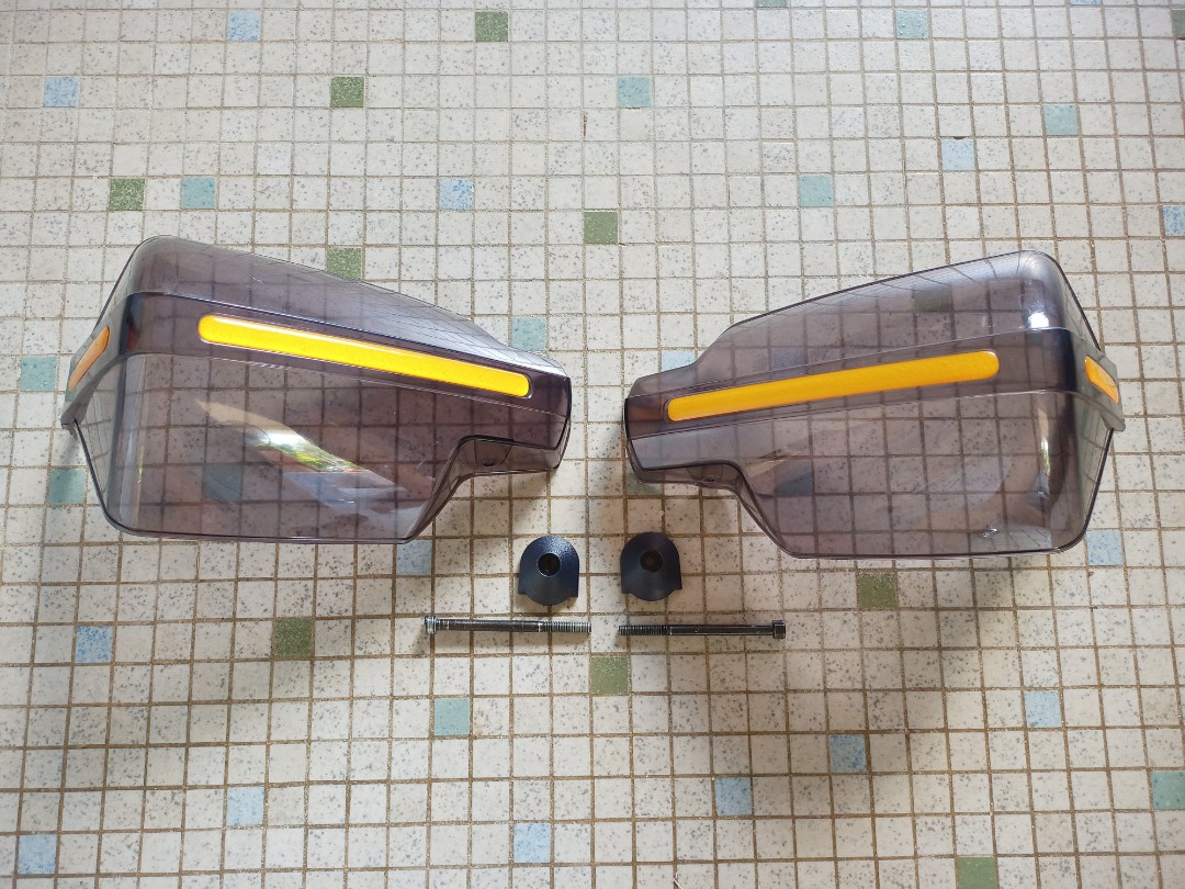 Plastic Handguards, Motorcycles, Motorcycle Accessories on Carousell