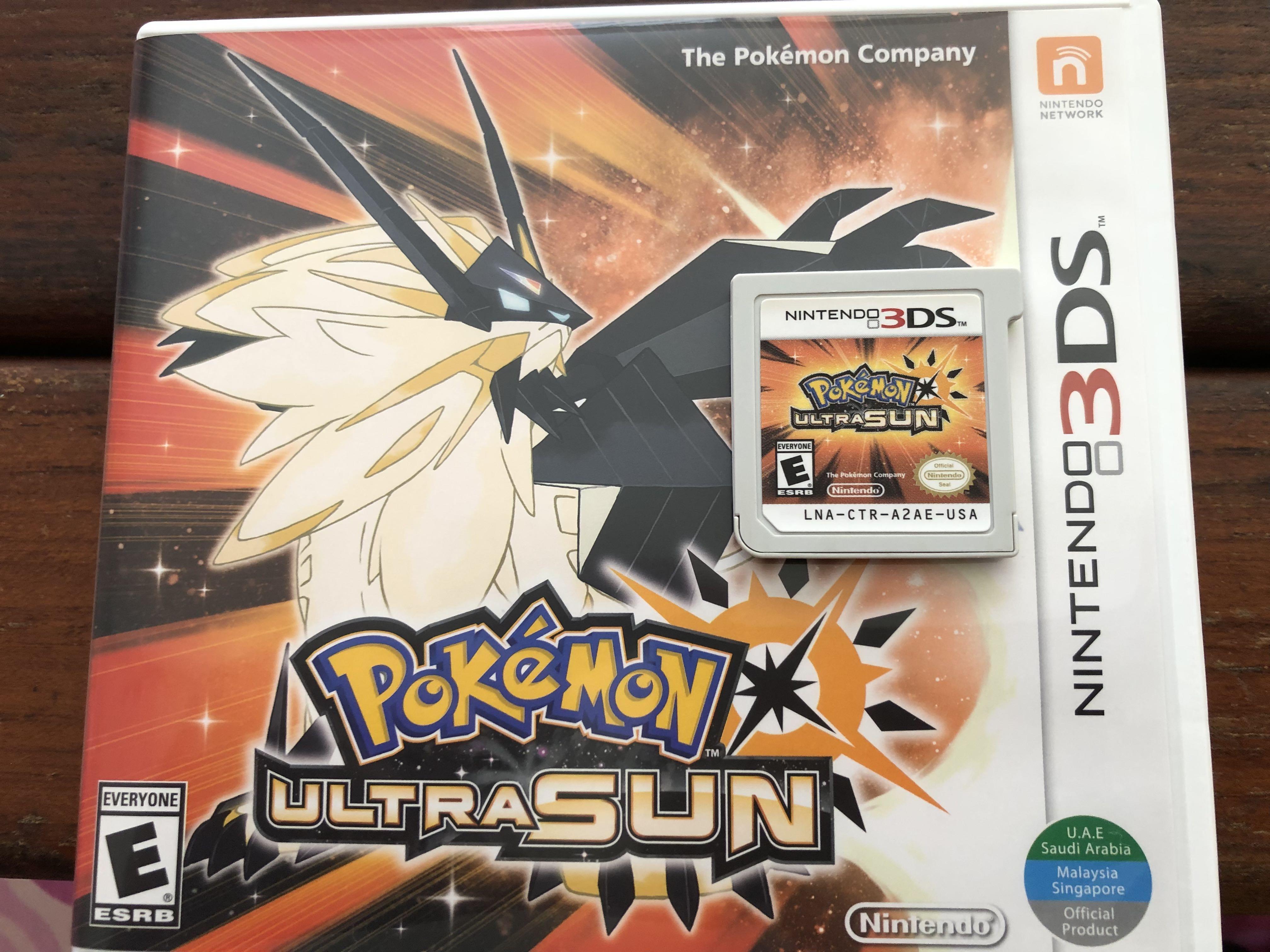 Pokemon Ultra Sun, Video Gaming, Video Games, Nintendo on Carousell