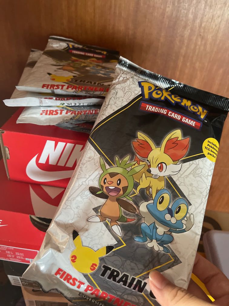 Pokémon First Partner Pack Kalos, Hobbies & Toys, Toys & Games on Carousell