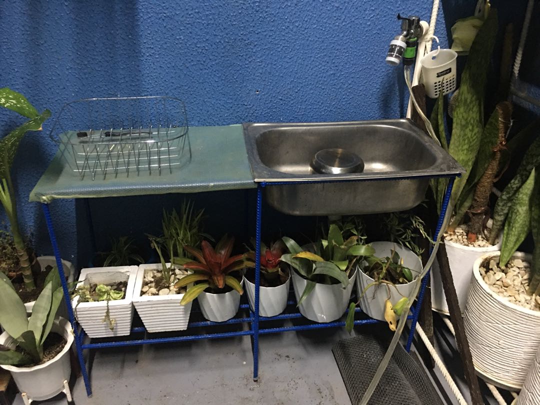 Portable Sink/ Lababo, Furniture & Home Living, Bathroom & Kitchen ...