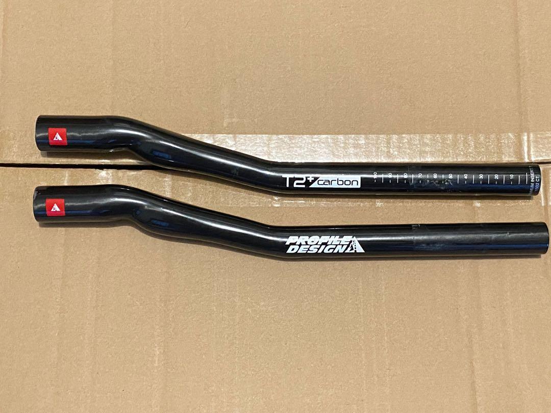 Profile Design T2+ Carbon Aero Bar, Sports Equipment, Bicycles & Parts ...