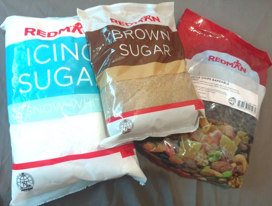 Redman Icing and Brown Sugar & Chocolate Chips, Food & Drinks, Homemade ...