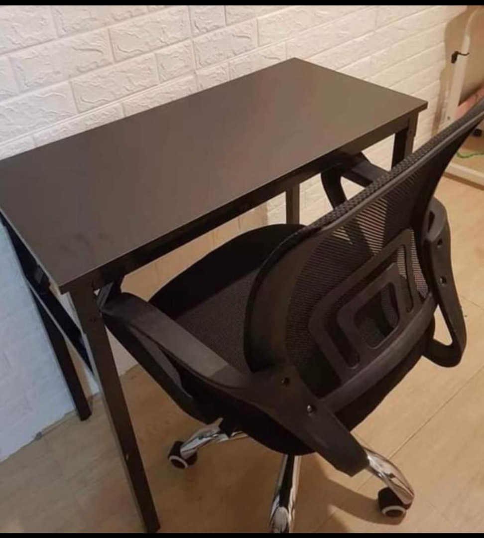 Restock Foldable Study Table 80x40, Furniture & Home Living, Furniture ...