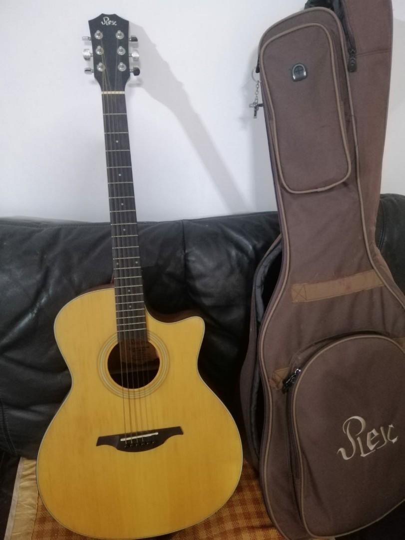 Rex Acoustic Guitar, Hobbies & Toys, Musical Instruments on Carousell