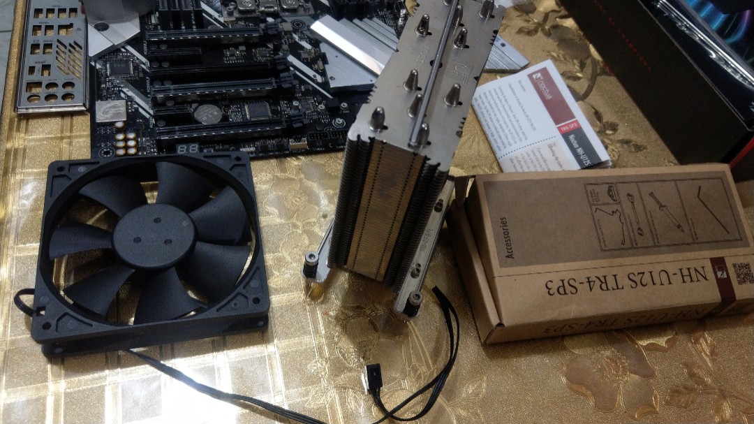 Ryzen Threadripper 1920x Asus Motherboard Noctua Heatsink Cooler ddr4 ...