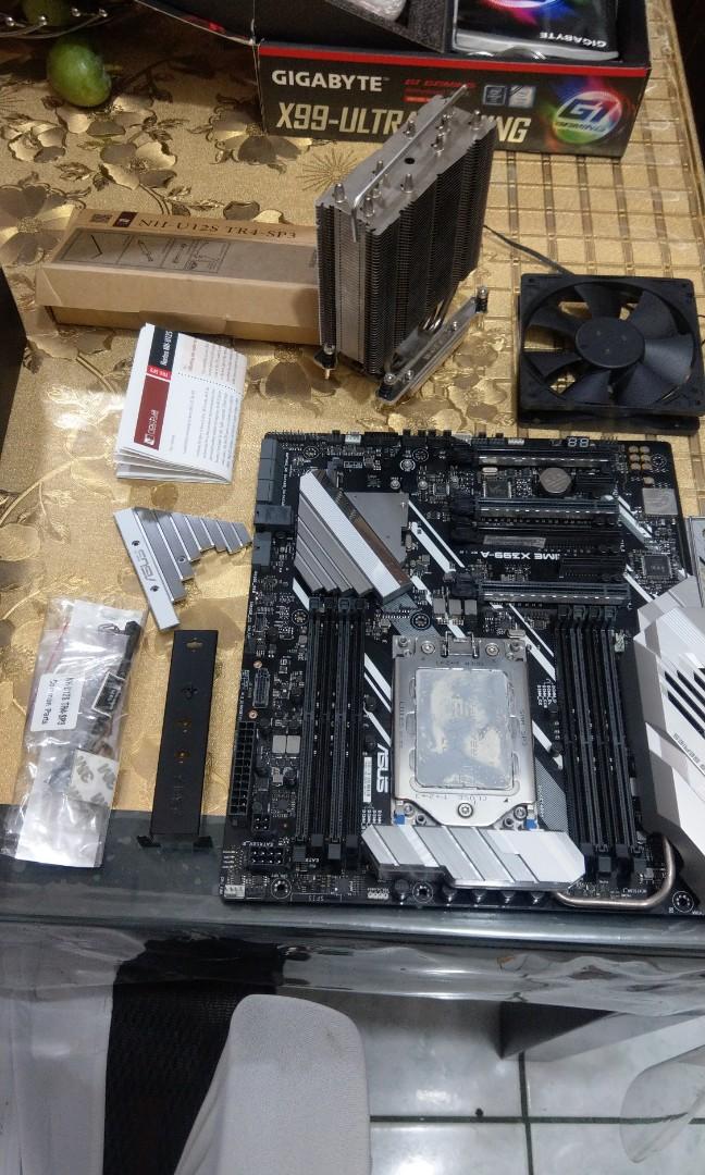 Ryzen Threadripper 1920x Asus Motherboard Noctua Heatsink Cooler ddr4 ...