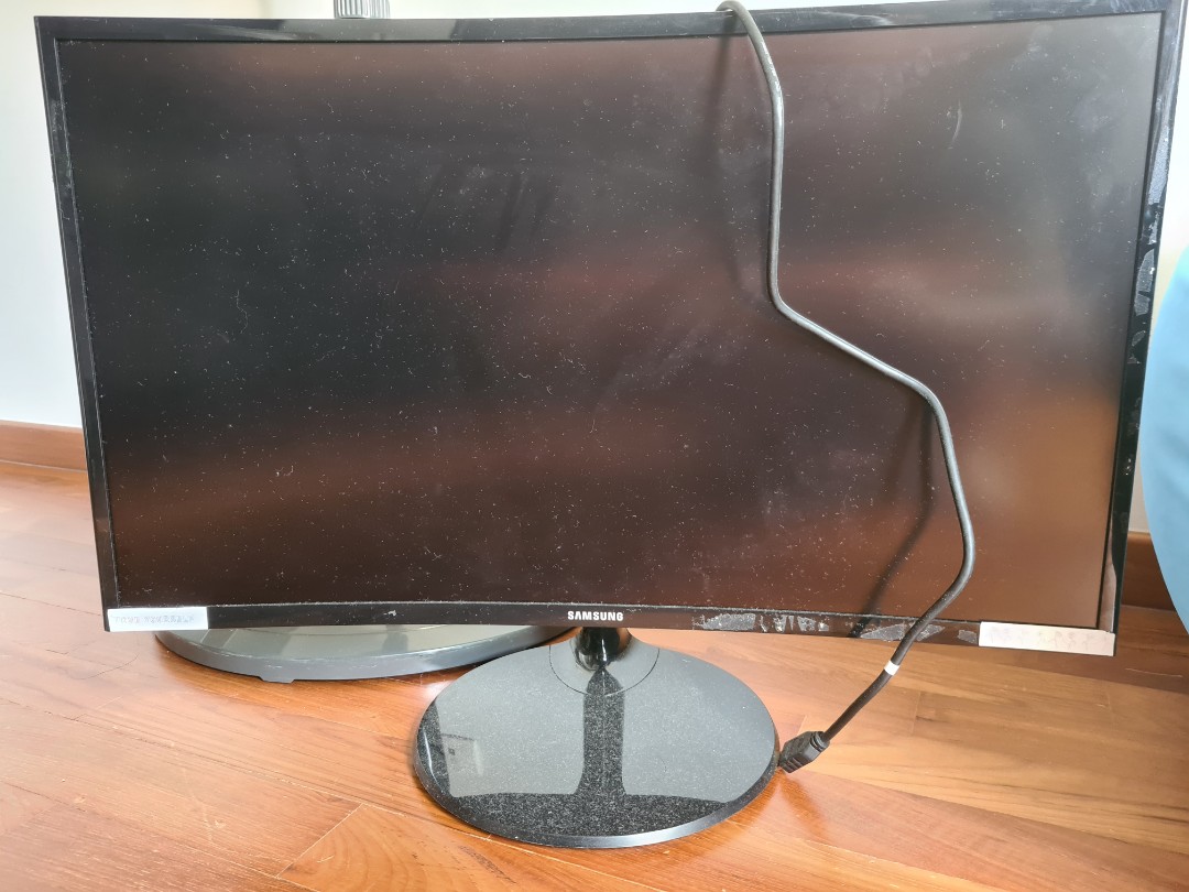 Samsung C27F390 27 Inch LED Curved Monitor - Black, Computers & Tech ...