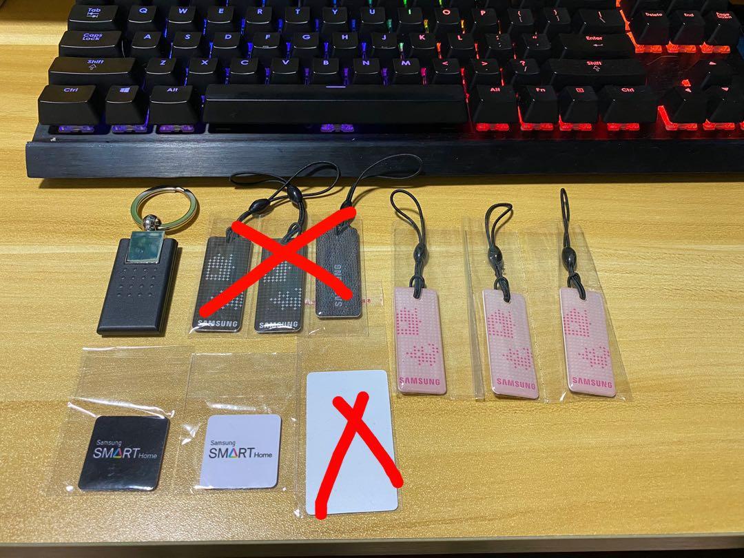 Samsung digital lock RFID tag key., Furniture & Home Living, Security ...