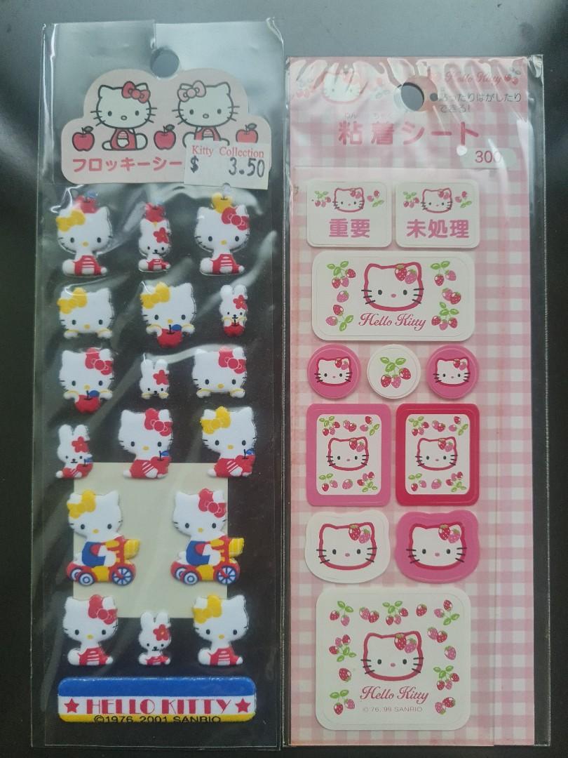 Sanrio Stickers - Hello Kitty, Everything Else on Carousell