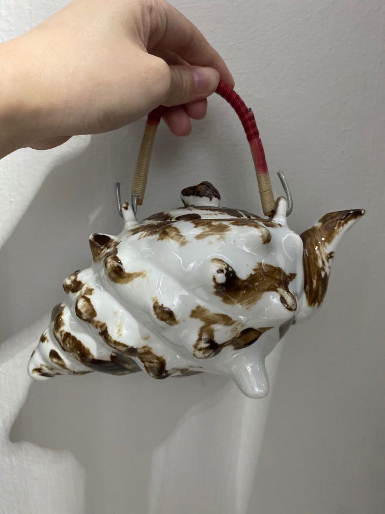 Seashell Tea Set, Furniture & Home Living, Kitchenware & Tableware ...