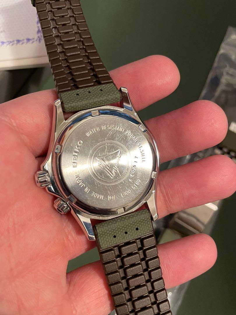 Seiko SARB017 Alpinist (with Hirsh and Strapcode straps), Men's Fashion ...