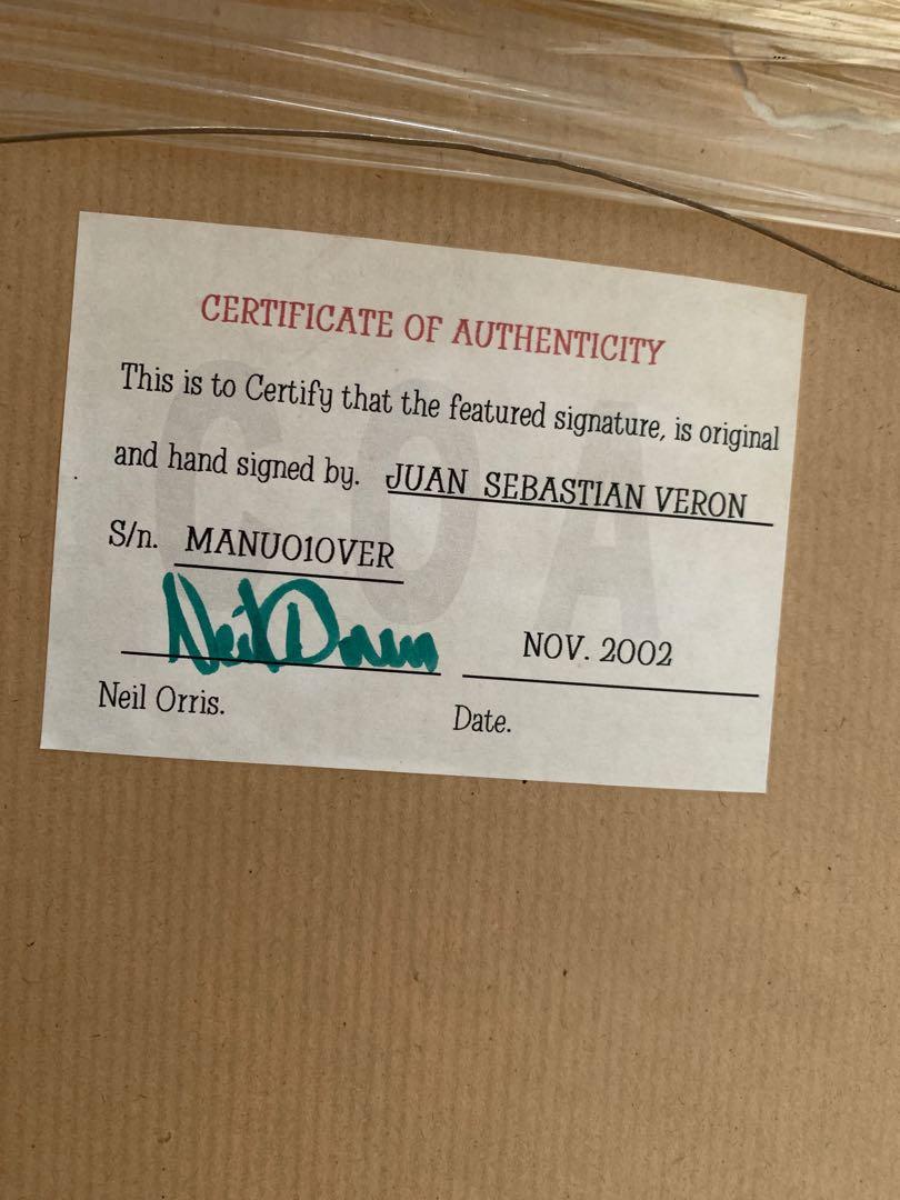 Signed soccer player posters, Hobbies & Toys, Memorabilia ...