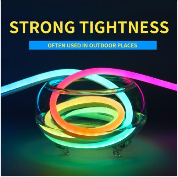 Smart Magic Rainbow RGB LED Neon Flex 2M/3M Full Set - Mobile App ...