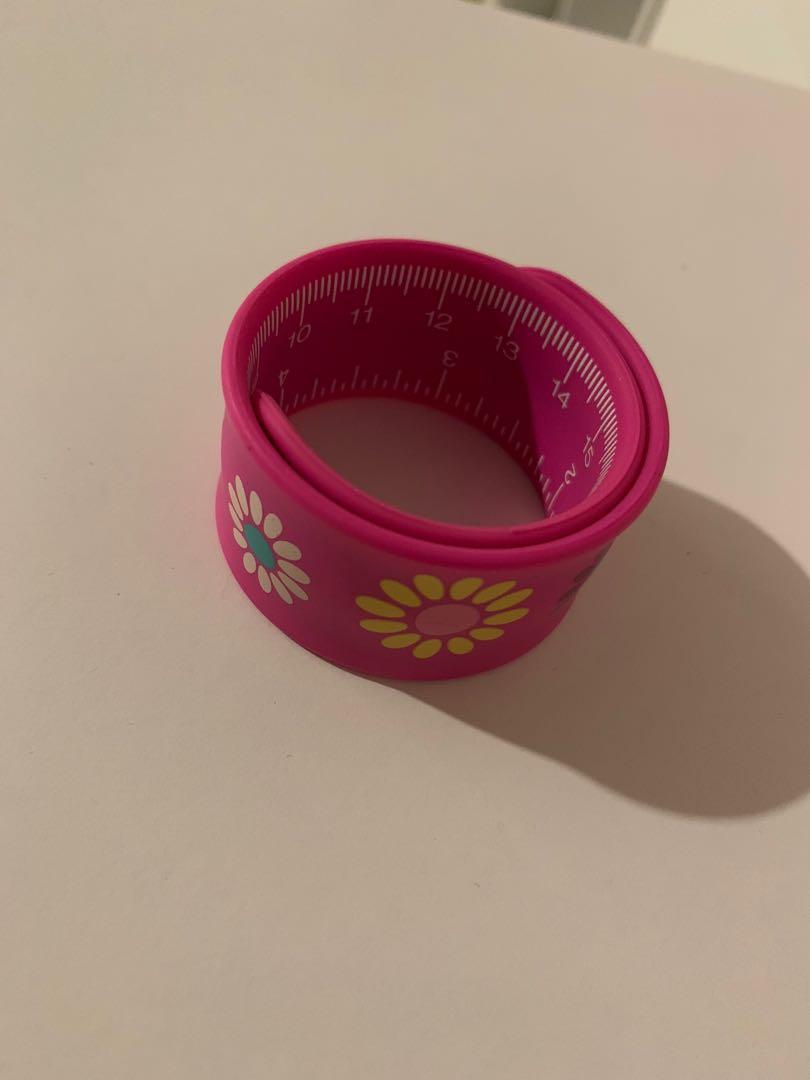 Smiggle slapband ruler (flower), Hobbies & Toys, Stationery & Craft ...