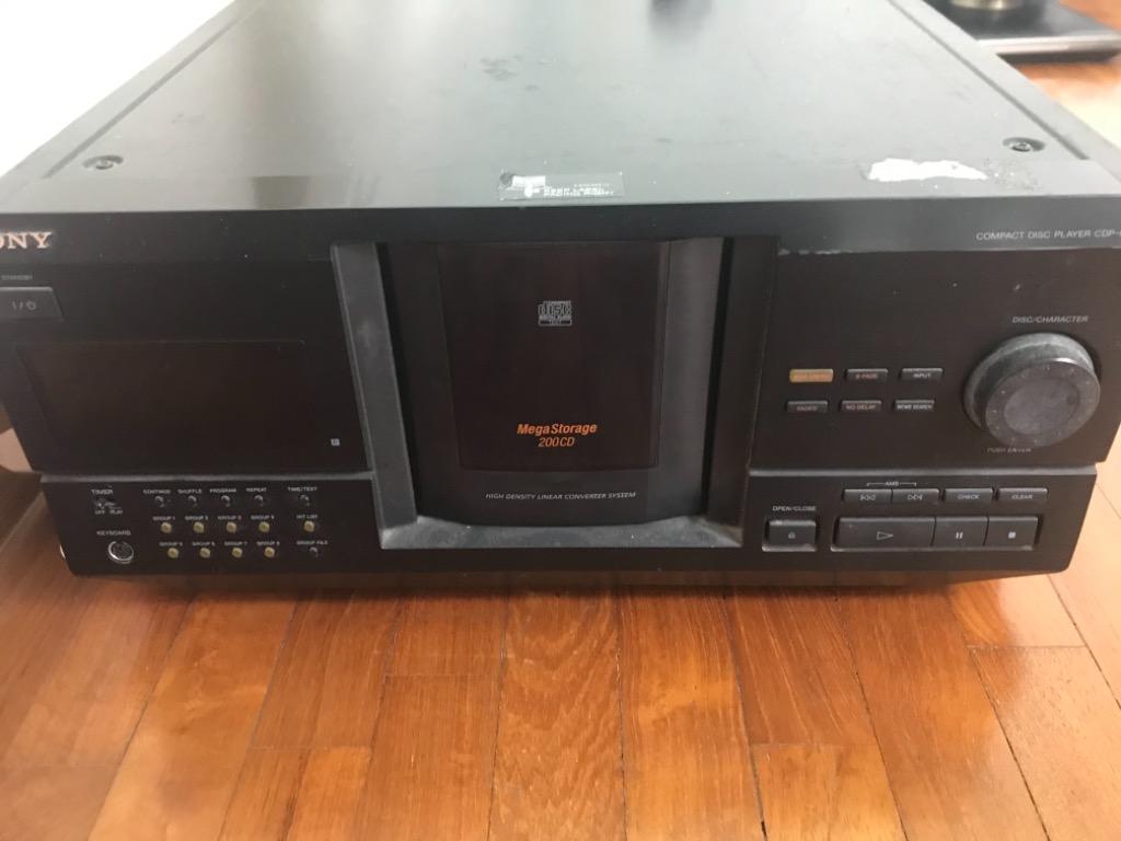 Sony CDP CX-200 CD Player, Audio, Other Audio Equipment on Carousell
