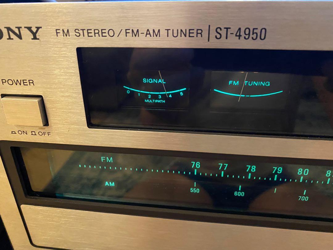Sony ST-4950 FM-AM Tuner, Audio, Other Audio Equipment on Carousell