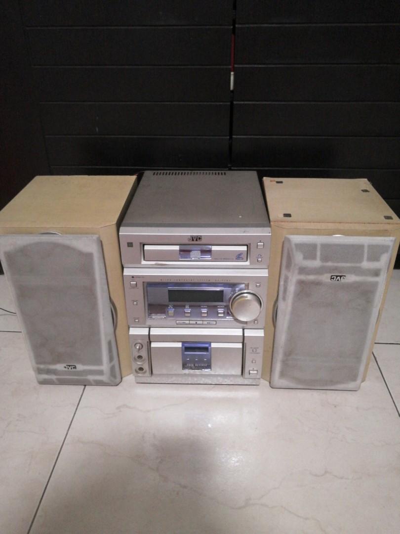 Spoilt - JVC mini compo system with speakers, TV & Home Appliances ...