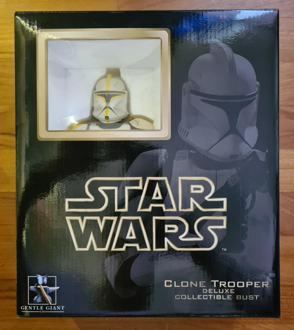 Star Wars Clone Trooper Commander Deluxe mini bust (2003 AOTC) by ...