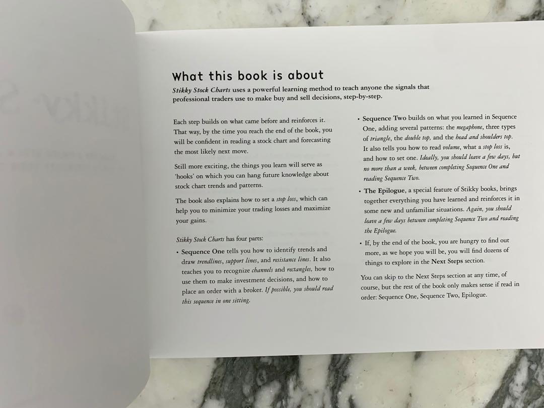 Sticky Stock Charts, Hobbies & Toys, Books & Magazines, Fiction & Non ...