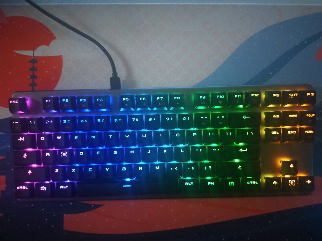 Techware Phantom L RGB Mechanical Keyboard Outemu Red Low Profile ...