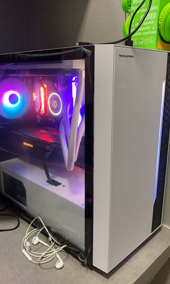 Tecware M3 Plus White, Computers & Tech, Desktops on Carousell