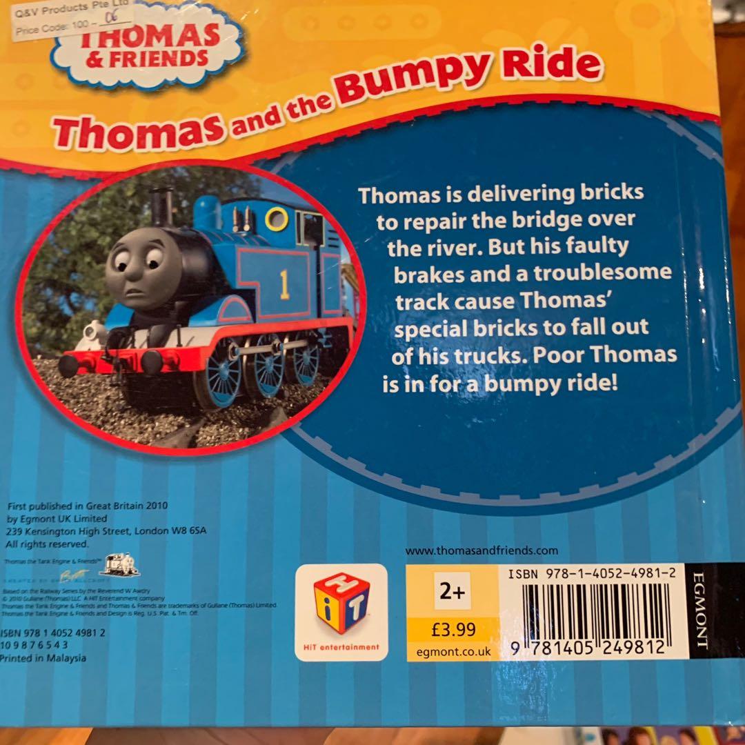 Thomas and the Bumpy Ride (board book) - Almost new, Hobbies & Toys ...