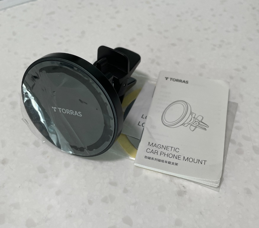 Torras Magnetic Car Phone Mount, Car Accessories, Accessories on Carousell