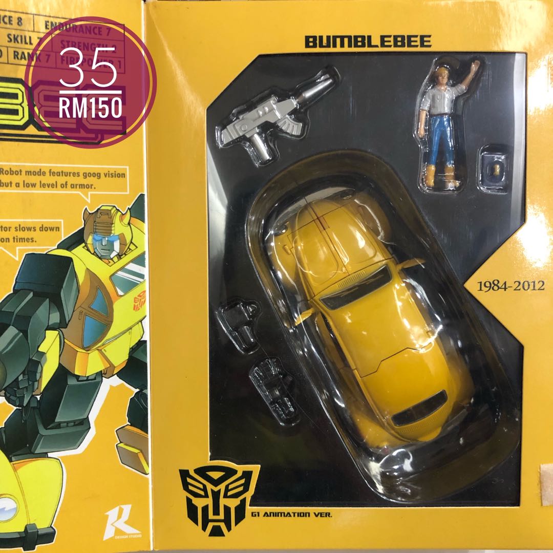Transformers Bumblebee G1 Animation Version (No.35), Hobbies & Toys ...