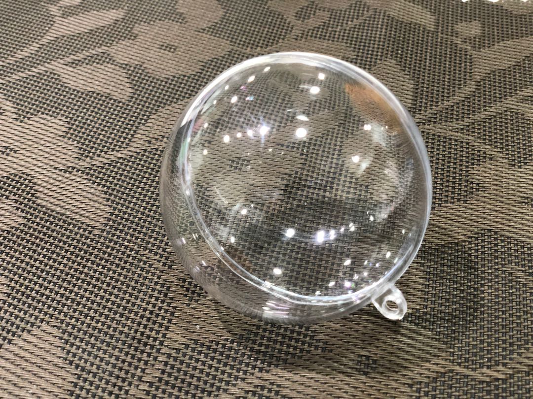 Transparent plastic balls, Hobbies & Toys, Stationery & Craft, Craft ...