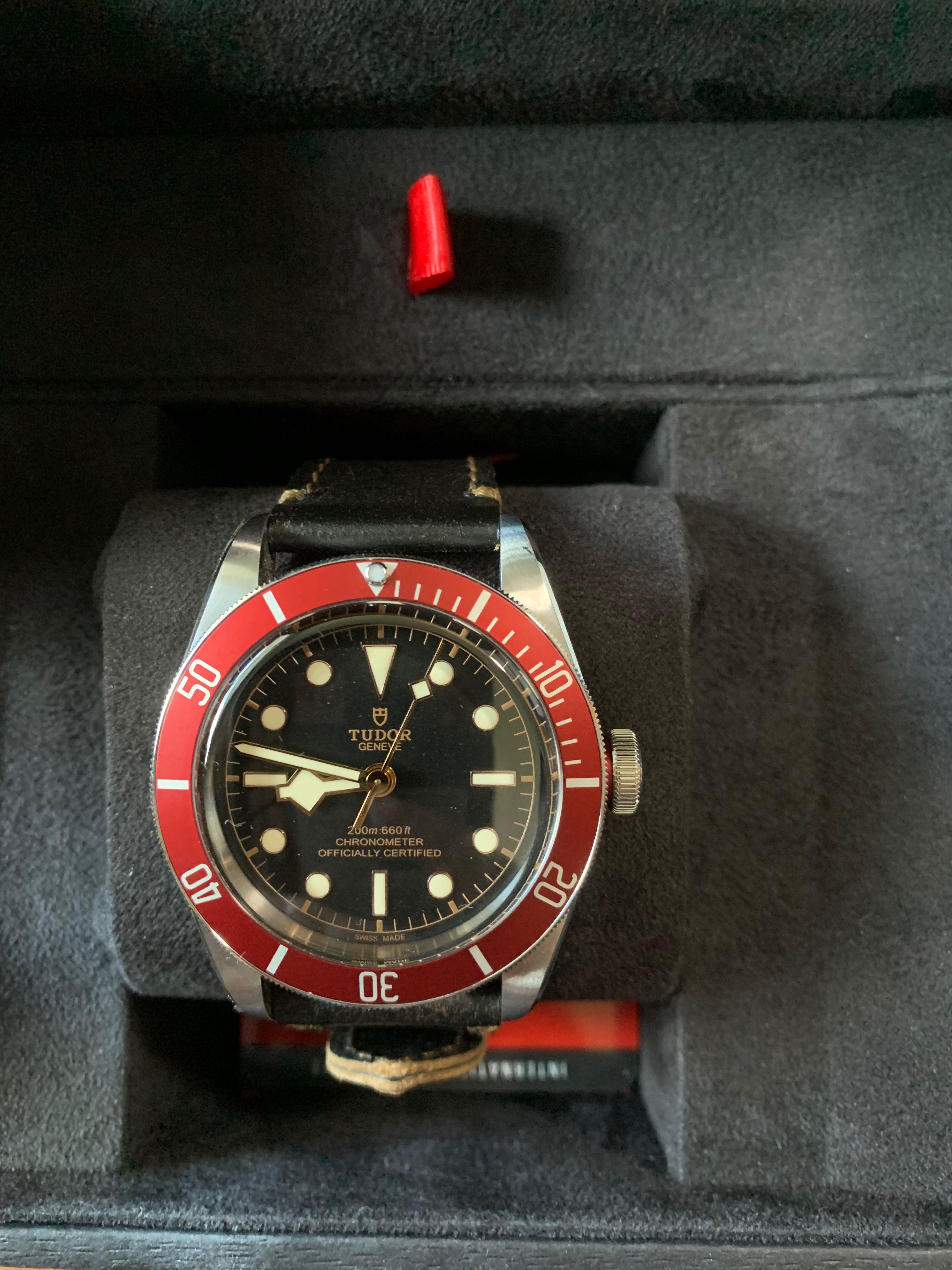 Tudor Black Bay Red (41mm), Luxury, Watches on Carousell
