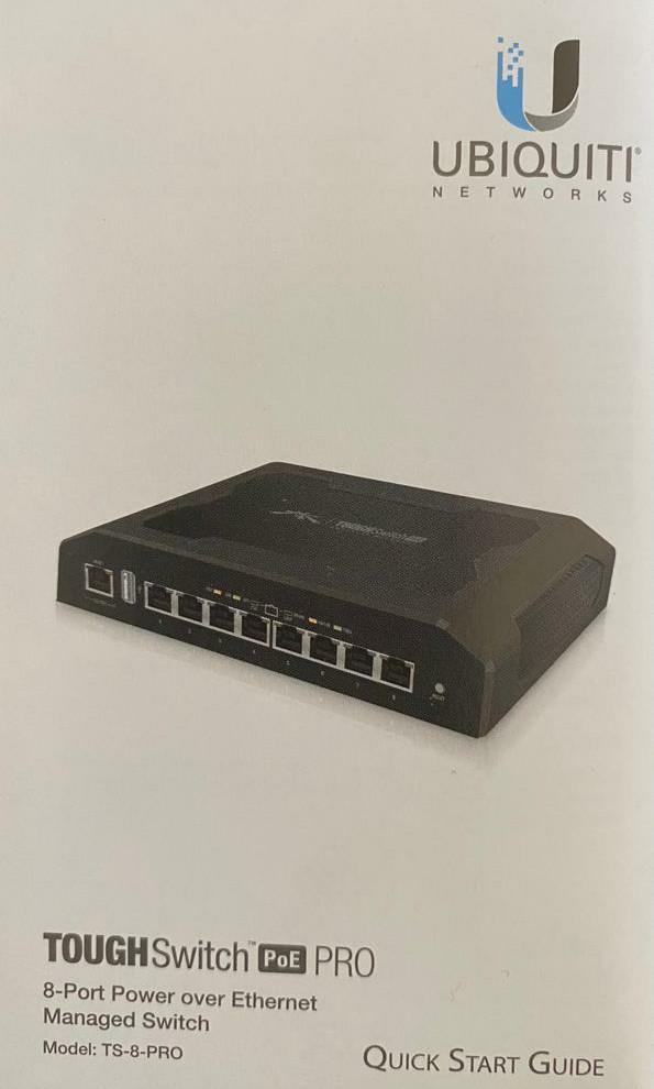 Ethernet Switch Ubiquiti TS-8-PRO, Computers & Tech, Parts ...
