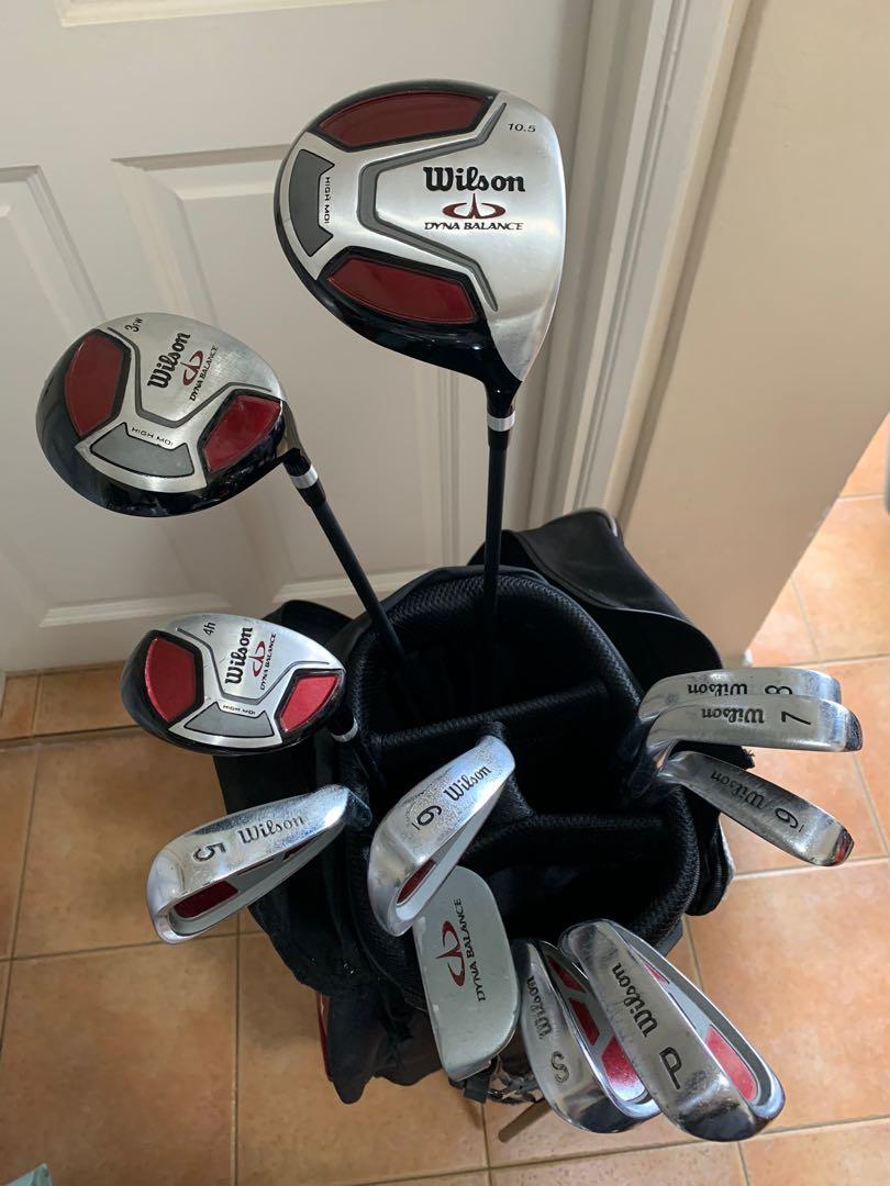 Wilson Dyna Balance Full Golf Set, Sports Equipment, Sports & Games ...