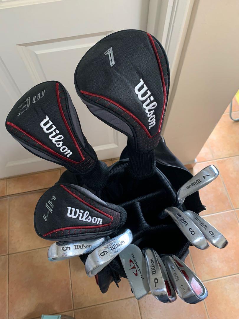 Wilson Dyna Balance Full Golf Set, Sports Equipment, Sports & Games ...