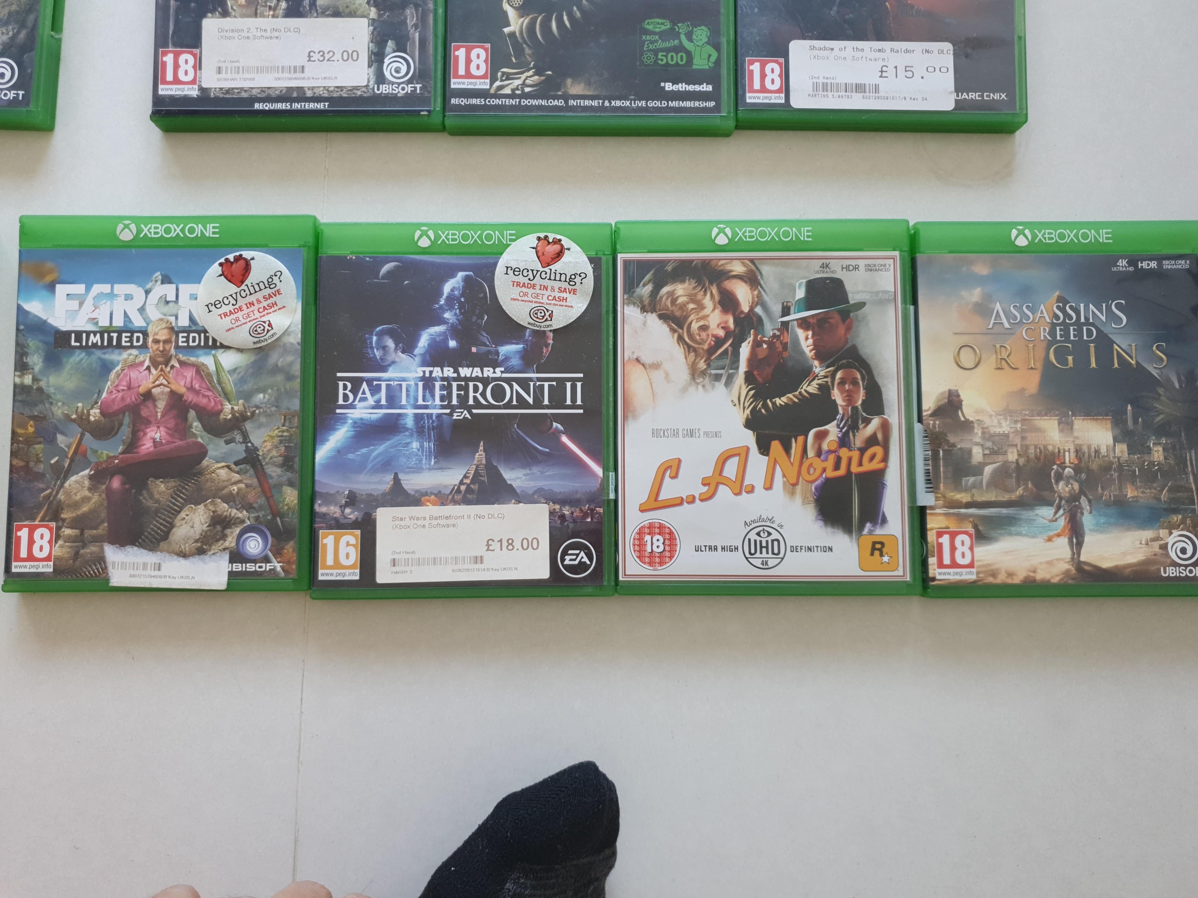 Xbox one Games. Red Dead 2, Assassin's Creed, The division, Fallout 76 ...