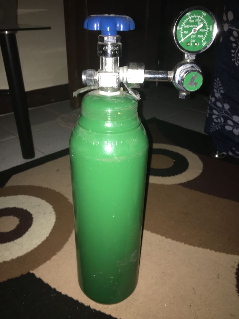 10 lbs Oxygen Tank, Health & Nutrition, Medical Supplies & Tools on ...