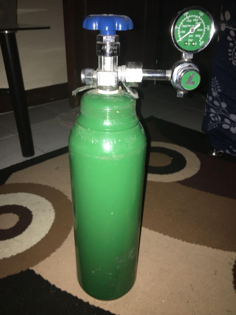 10 lbs Oxygen Tank, Health & Nutrition, Medical Supplies & Tools on ...