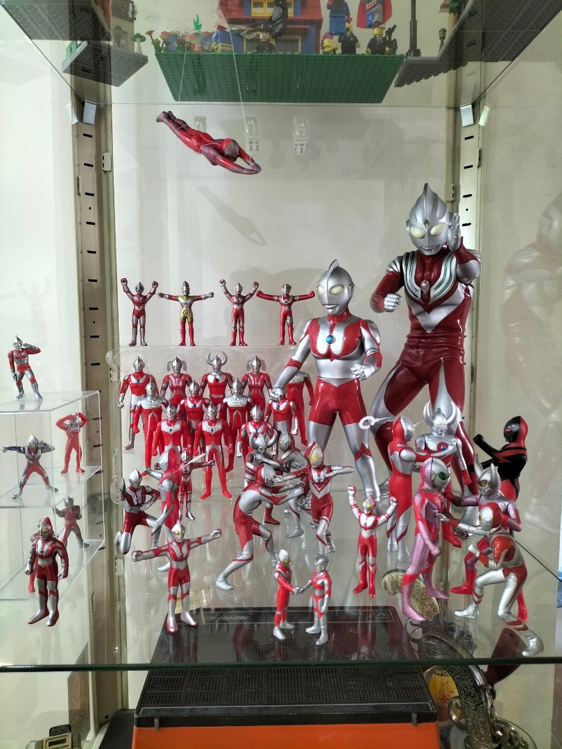 1 whole lot Ultraman figurines, Hobbies & Toys, Toys & Games on Carousell