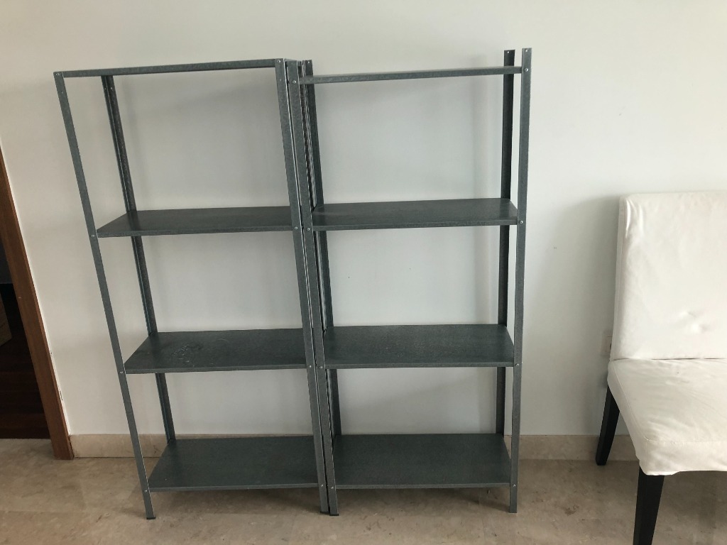 2 Meta shelves, Furniture & Home Living, Home Improvement ...